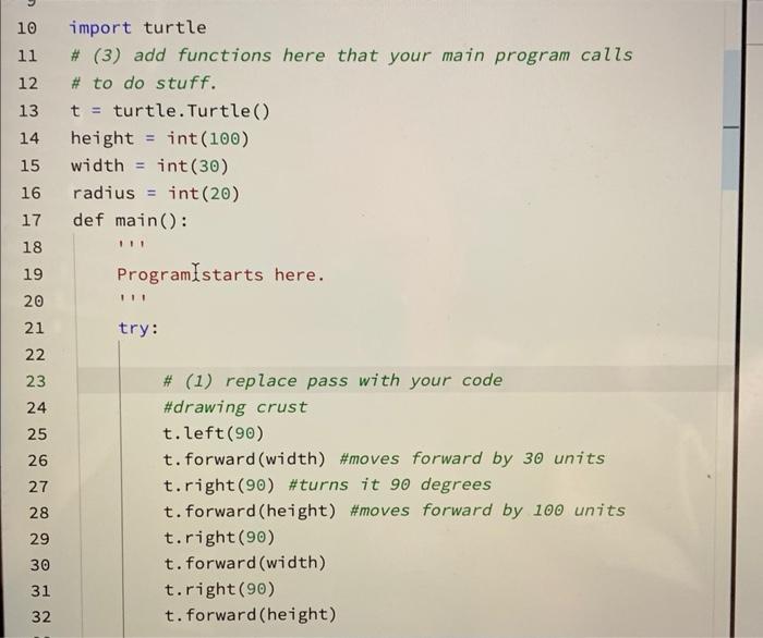 Solved Can someone help me write basic code in python that | Chegg.com