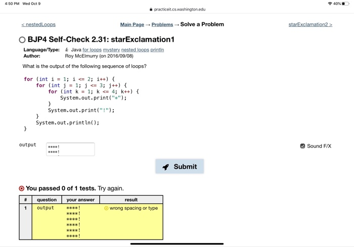 Solved Can you walk me through this for loop question for | Chegg.com