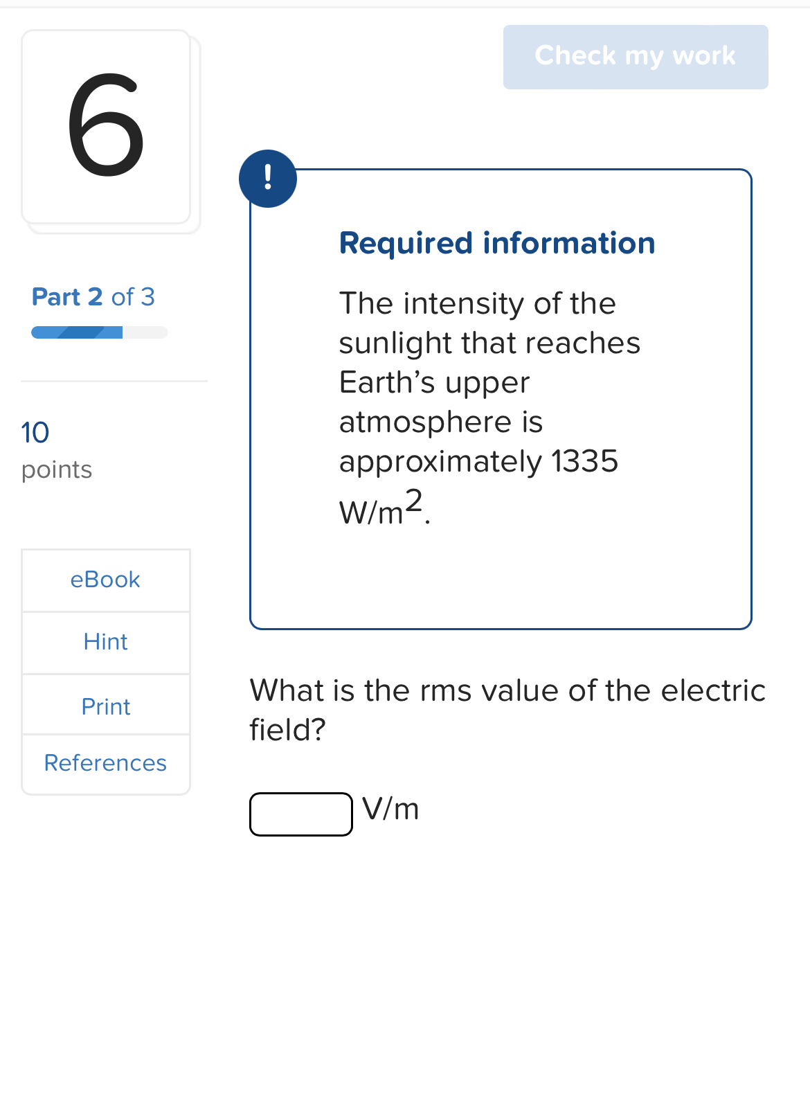 Solved !Required informationPart 2 of | Chegg.com Solved !Required informationPart 2 of | Chegg.com