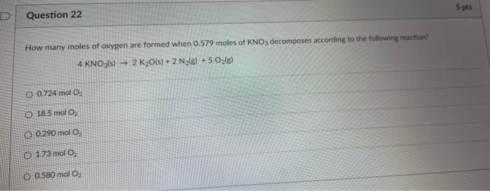 Solved When the following equation is balanced, the | Chegg.com