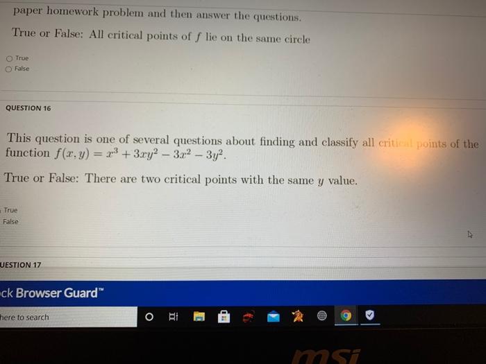 Solved Lompletion Status 05. See answer above QUESTION 15 | Chegg.com