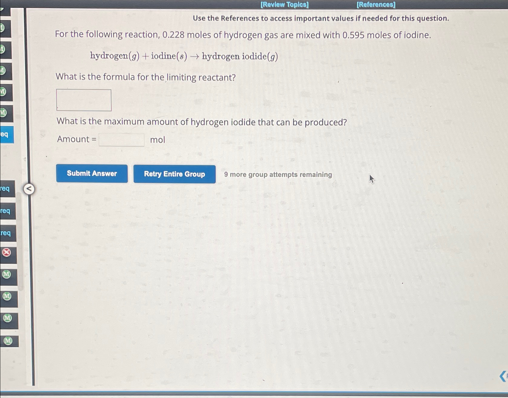Solved [Review Toples][References]Use the References to | Chegg.com