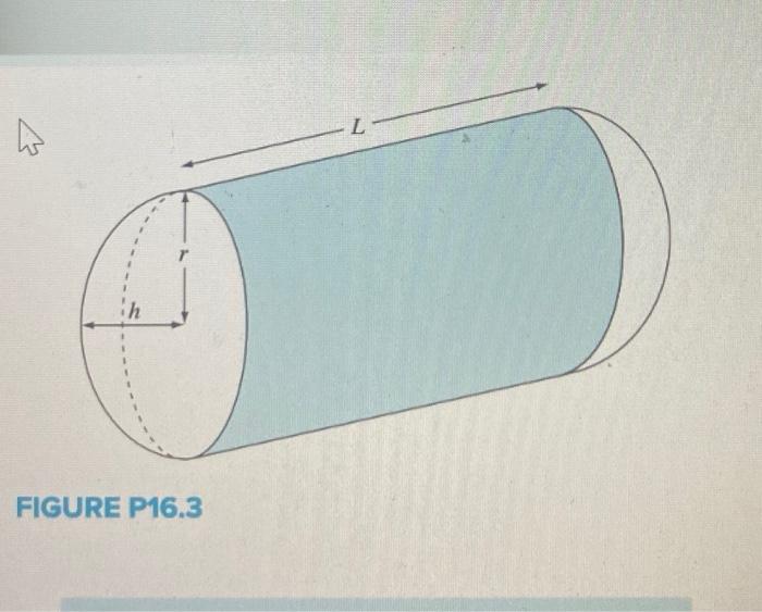 Solved 16.2 (a) Design the optimal conical container (Fig. | Chegg.com