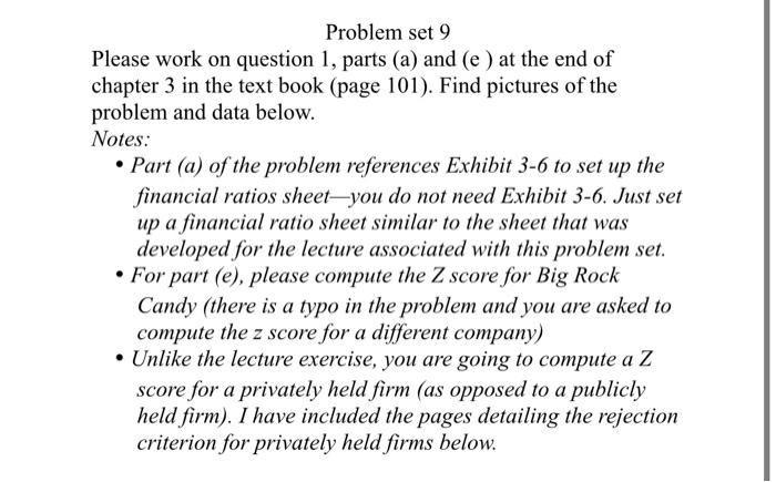 Solved Problem set 9 Please work on question 1, parts (a) | Chegg.com
