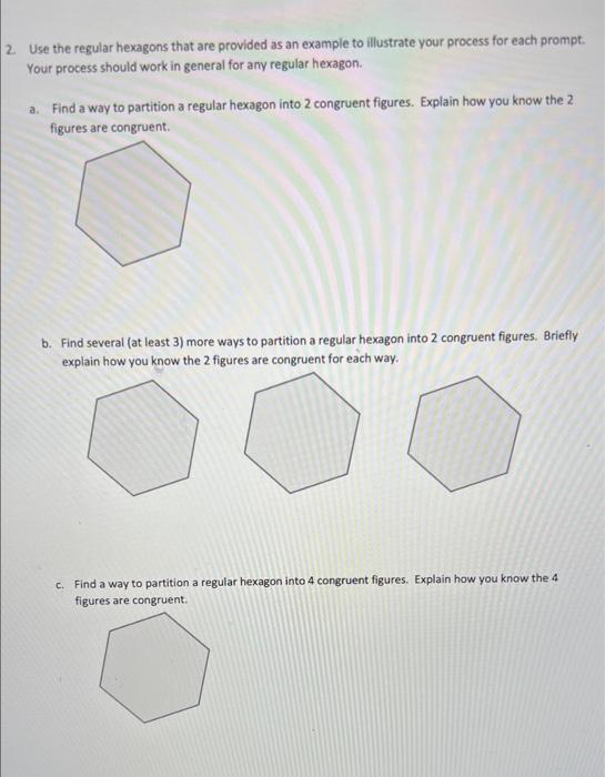 Solved b. Find several (at least 3 ) more ways to partition | Chegg.com