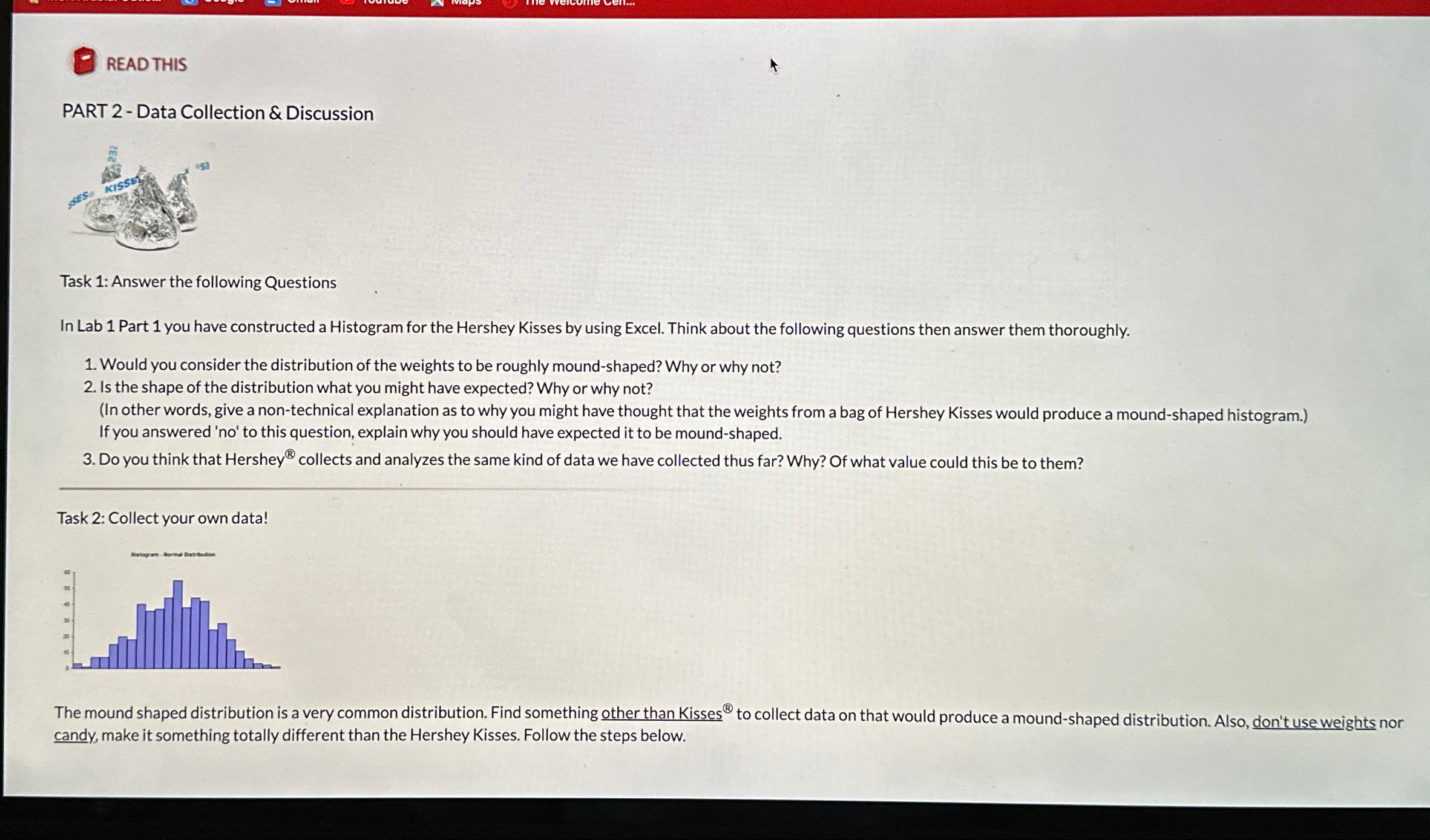 Solved READTHISPART 2 - ﻿Data Collection & DiscussionTask 1: | Chegg.com