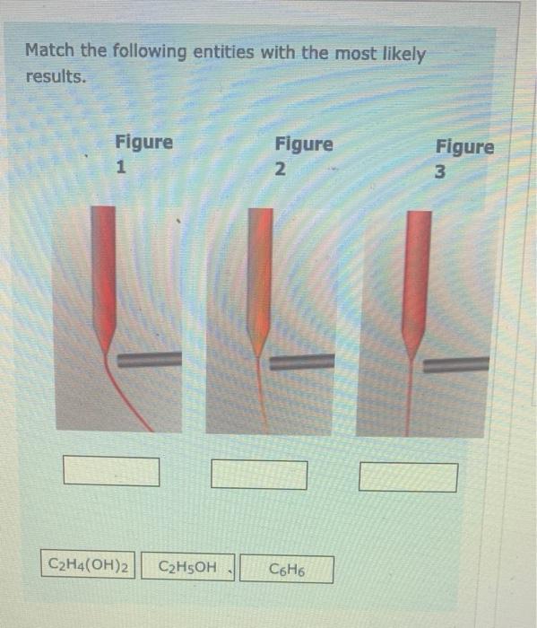 Solved Match the following entities with the most likely | Chegg.com