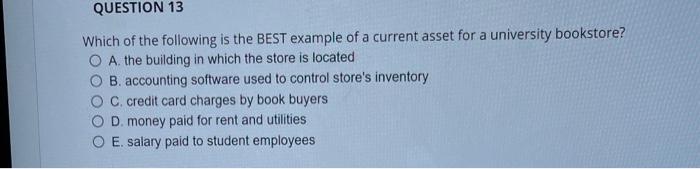 Solved Which of the following is the BEST example of a | Chegg.com