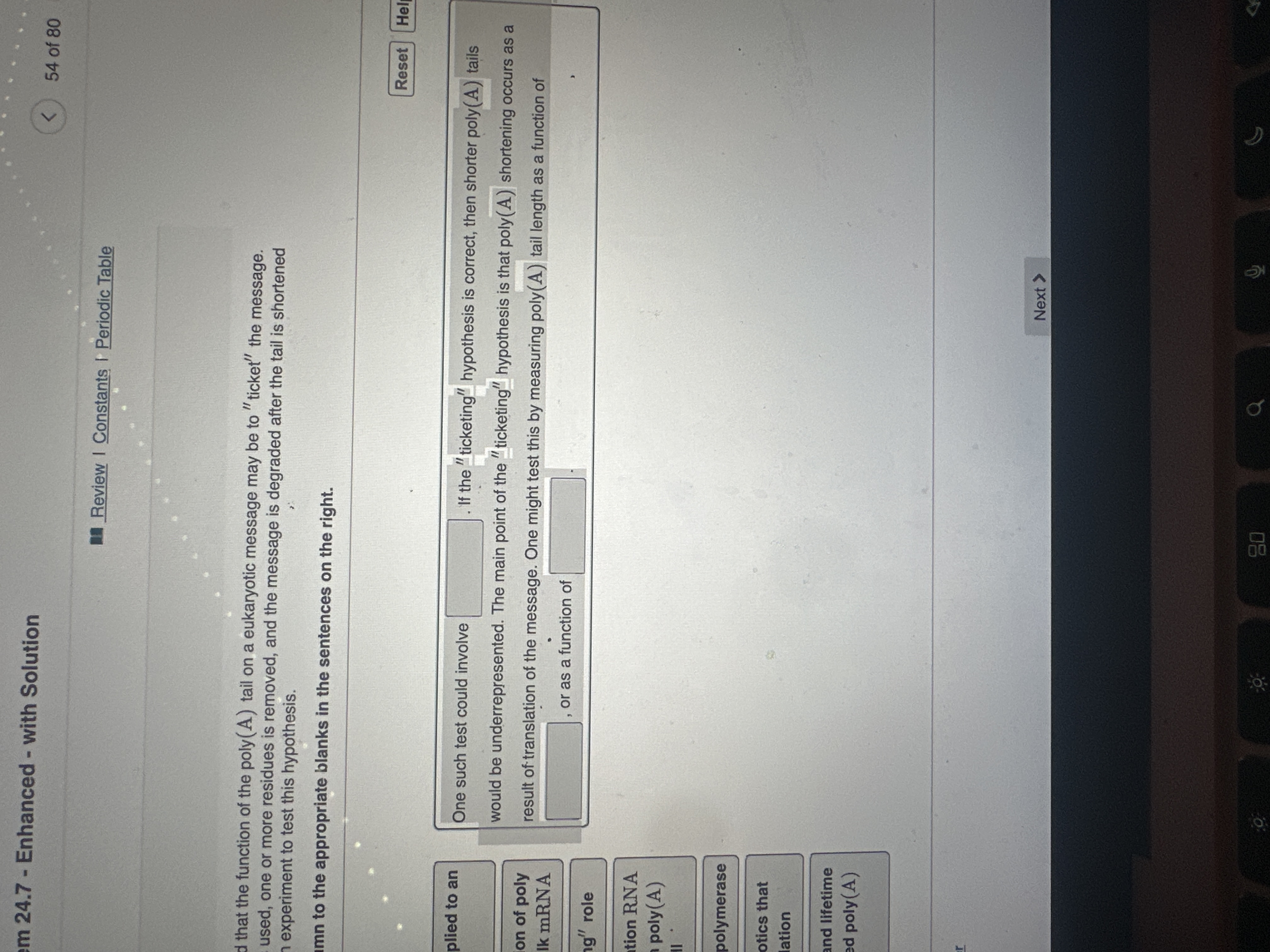 Solved \( ﻿d \) ﻿that the function of the poly \( (A) \) | Chegg.com