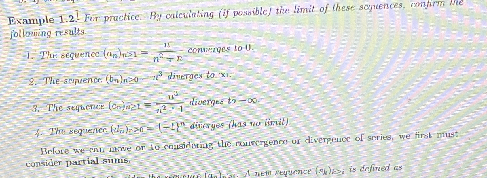 Solved Example 1.2. ﻿For practice. By calculating (if | Chegg.com