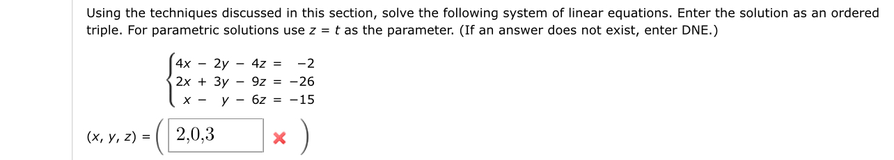 Solved Using the techniques discussed in this section, solve | Chegg.com
