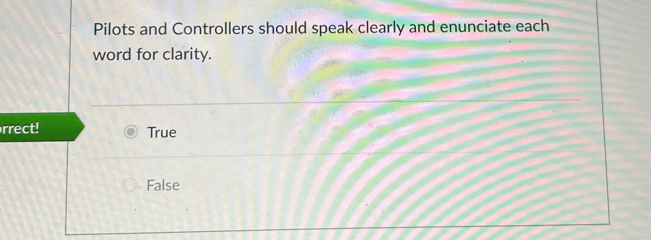 Solved Pilots and Controllers should speak clearly and | Chegg.com