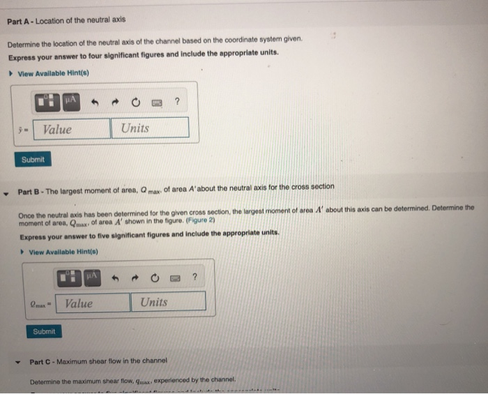 Solved Shear Flow in Thin-Walled Members Part Learning Goal: | Chegg.com
