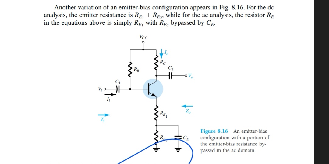 Solved Another variation of an emitter-bias configuration | Chegg.com