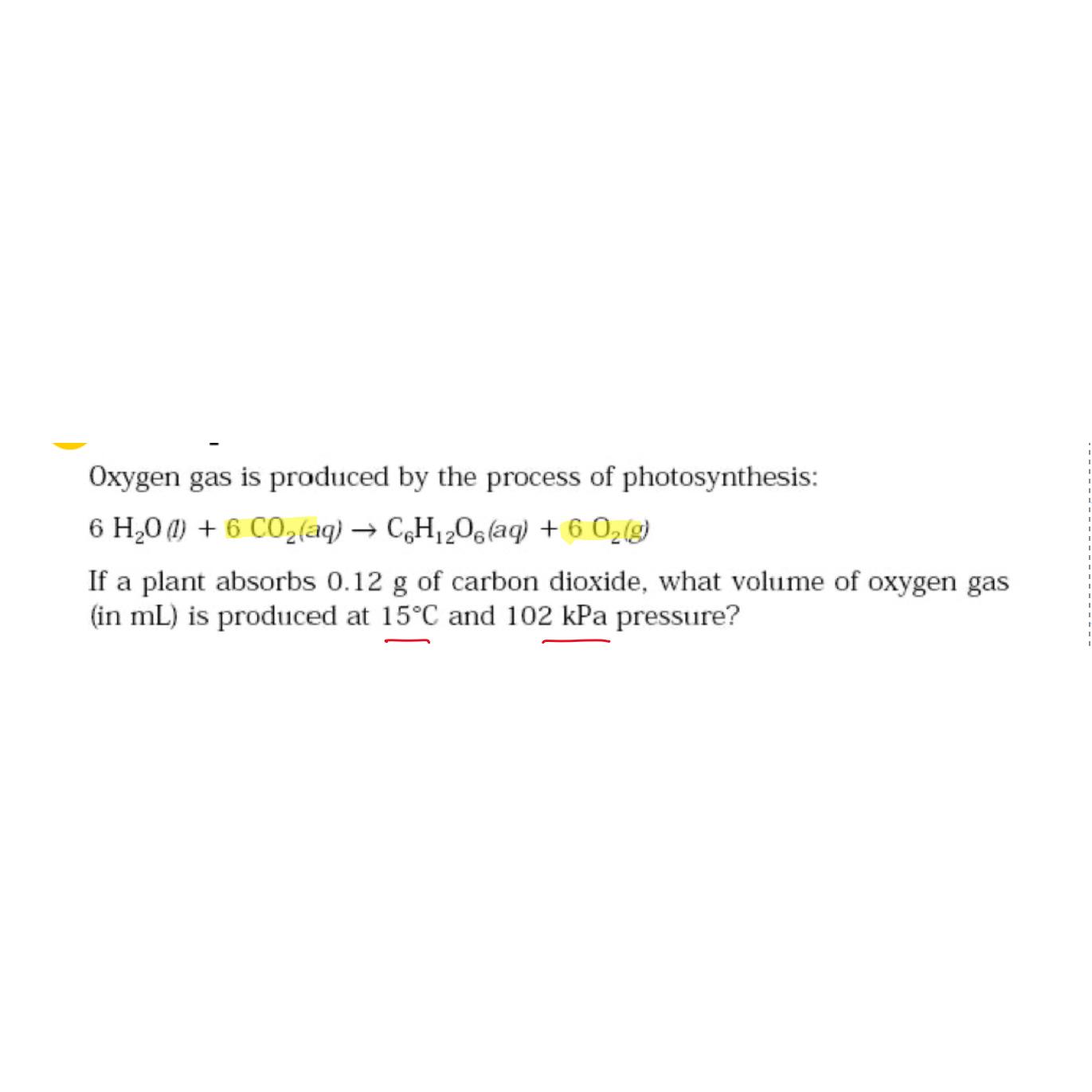 Solved Example 4A student collecting 245mL ﻿of oxygen gas by | Chegg.com