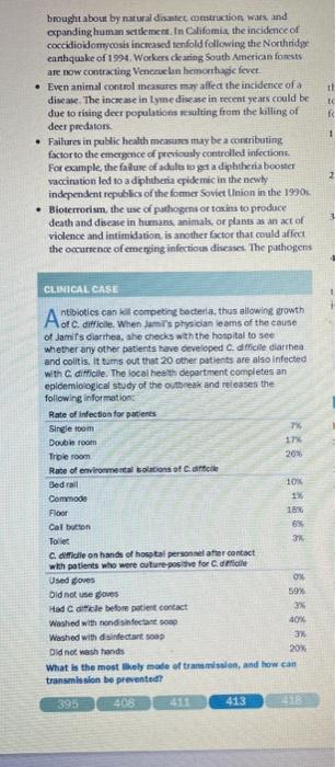 Solved Read the sections associated with "Emerging | Chegg.com