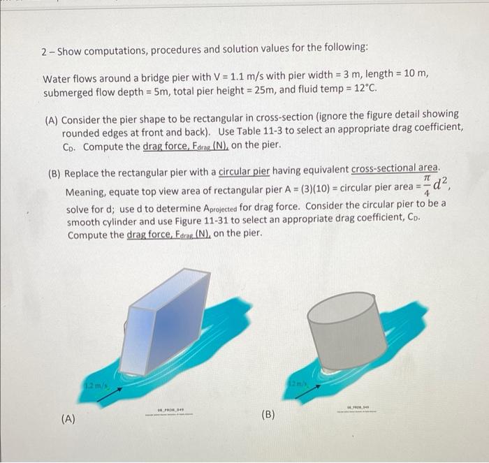 Solved 2- Show computations, procedures and solution values | Chegg.com