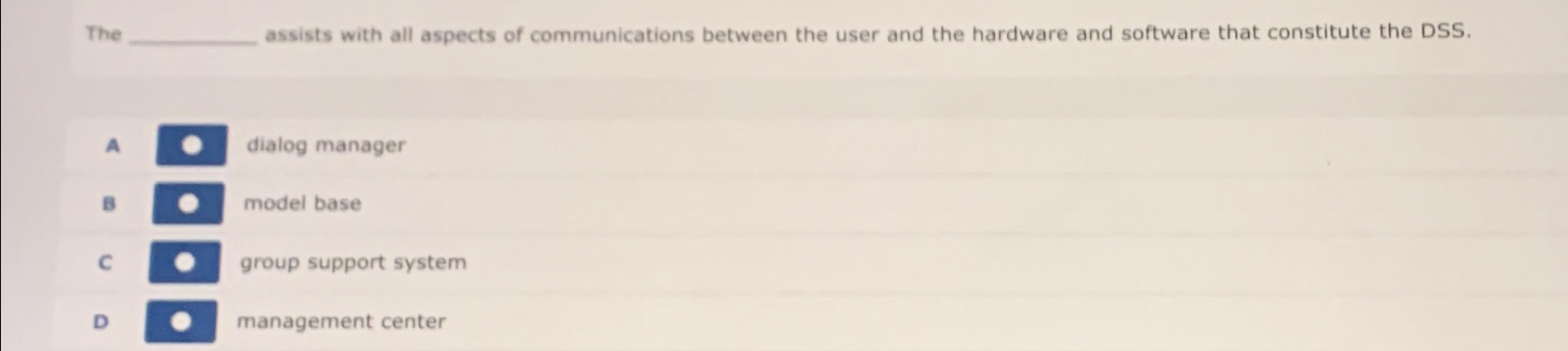 Solved The assists with all aspects of communications | Chegg.com