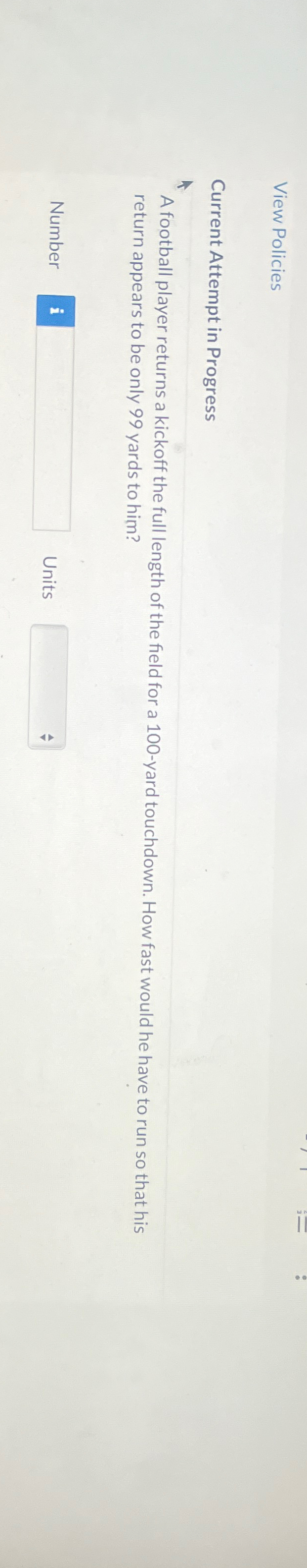 Solved View PoliciesCurrent Attempt in ProgressA football | Chegg.com