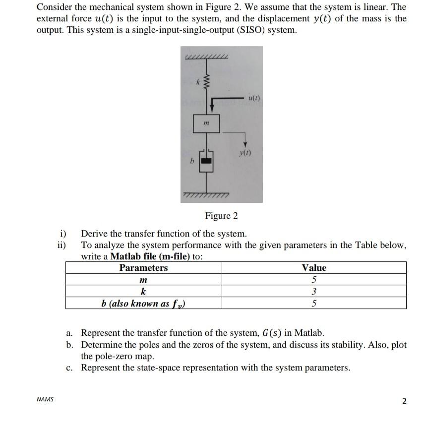 Part 3: Simulink Model for Analysis of Second-order | Chegg.com