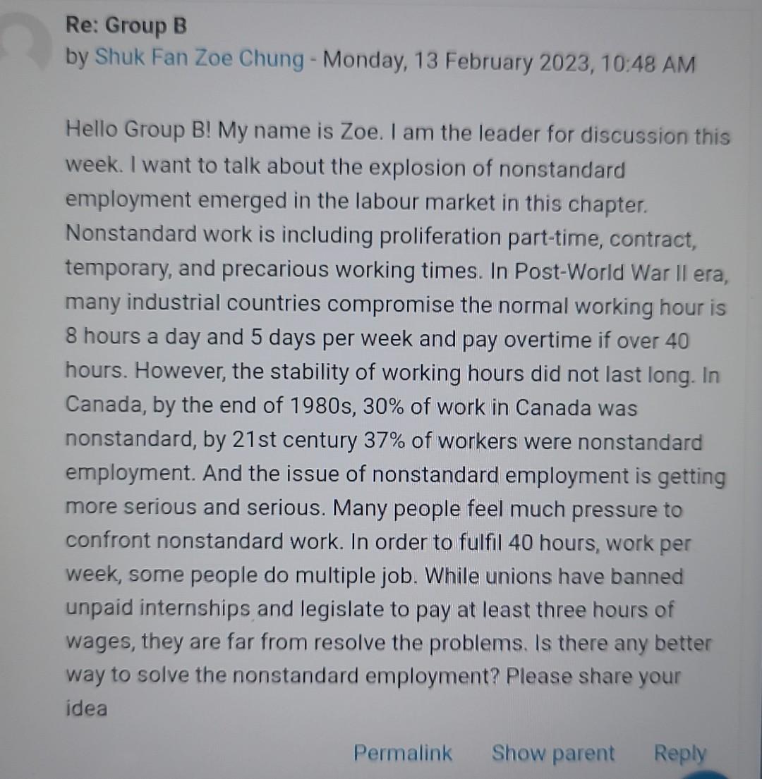 by Shuk Fan Zoe Chung - Monday, 13 February 2023, | Chegg.com