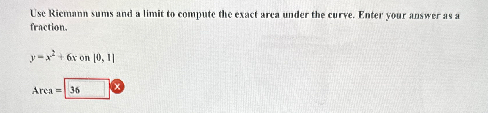 Solved Use Riemann sums and a limit to compute the exact | Chegg.com