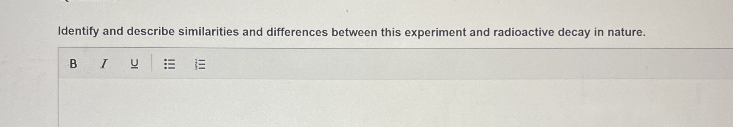 Solved Identify and describe similarities and differences | Chegg.com