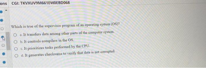 Solved 41. used in object-oriented databases, refers to new | Chegg.com