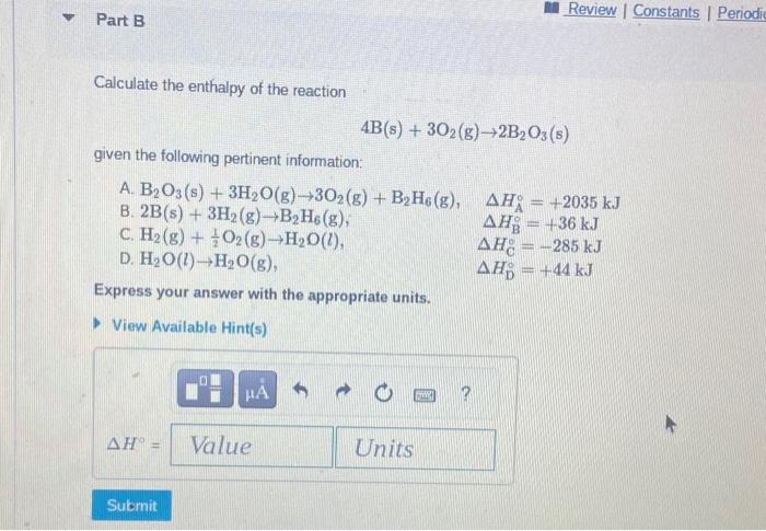 Solved Calculate the enthalpy of the reaction 2NO(g)+O2( | Chegg.com