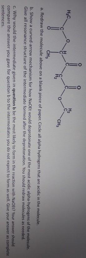 Solved Н4С . FAZ CH3 CH3 a. Redraw the molecule above on a | Chegg.com Solved Н4С . FAZ CH3 CH3 a. Redraw the molecule above on a | Chegg.com