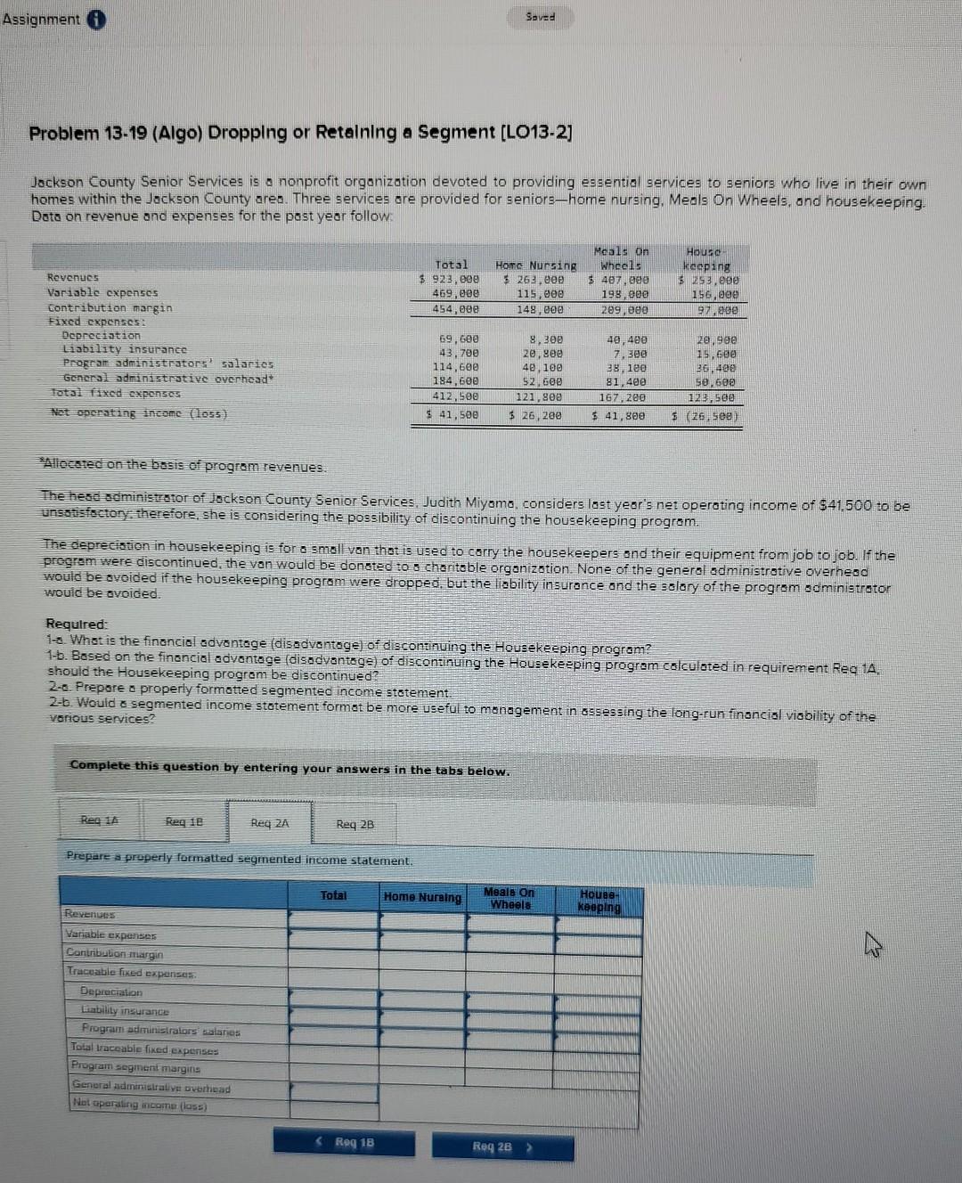 Solved Assignment Soved Problem 13-19 (Algo) Dropping or | Chegg.com
