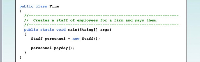 4. Modify the Firm example from week4 lecture such | Chegg.com