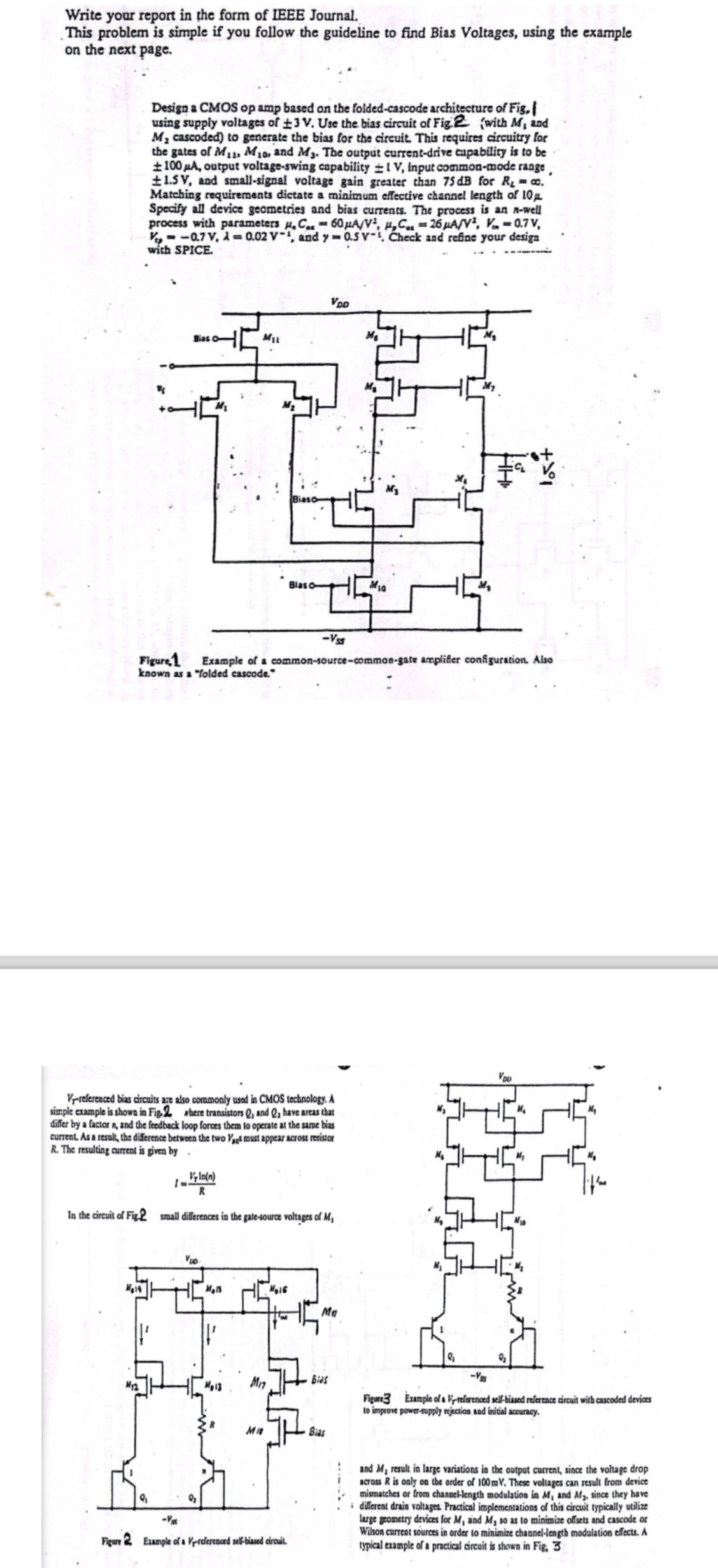 Solved Write your report in the form of IEEE Journal.This | Chegg.com