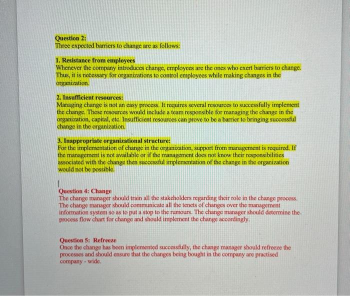 Solved Need more explanation and “why” for Question 2, | Chegg.com