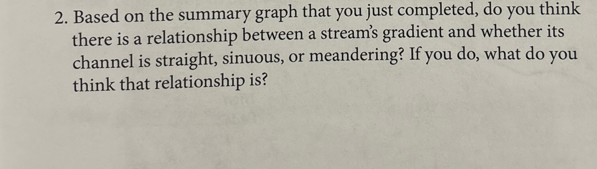 Solved Based on the summary graph that you just completed, | Chegg.com