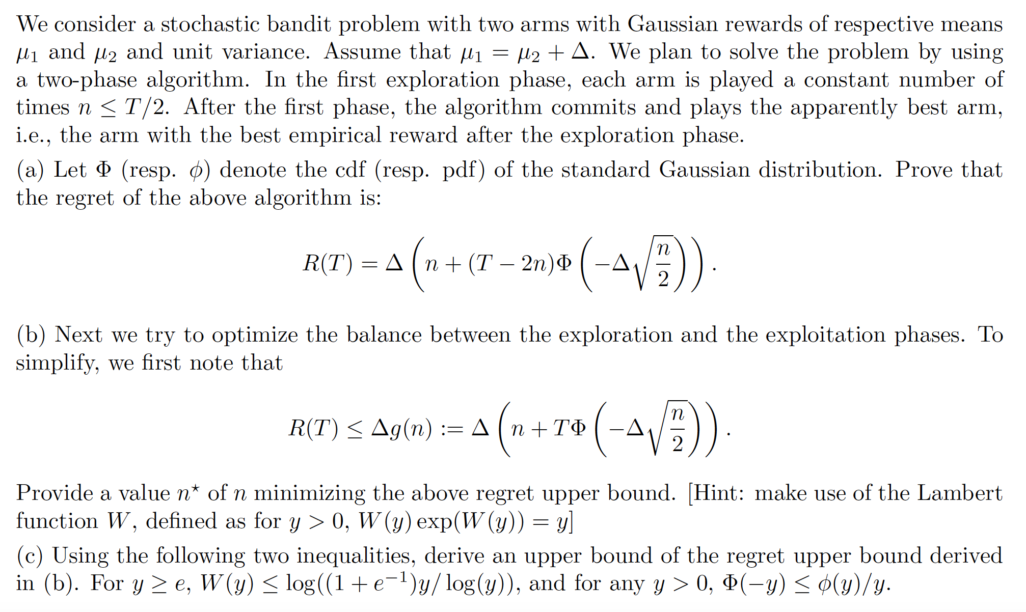 Solved Please be precise with the notations ﻿We consider a | Chegg.com