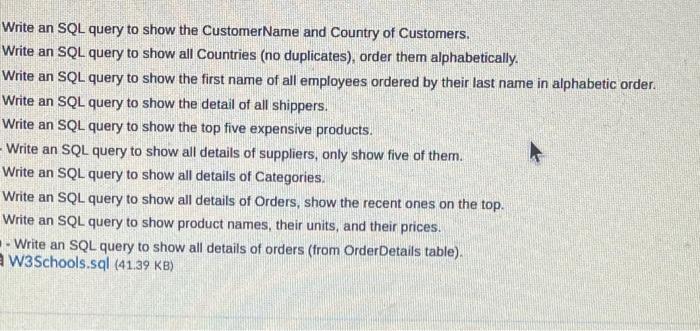 Solved Instructions This assignment is based on W3School | Chegg.com