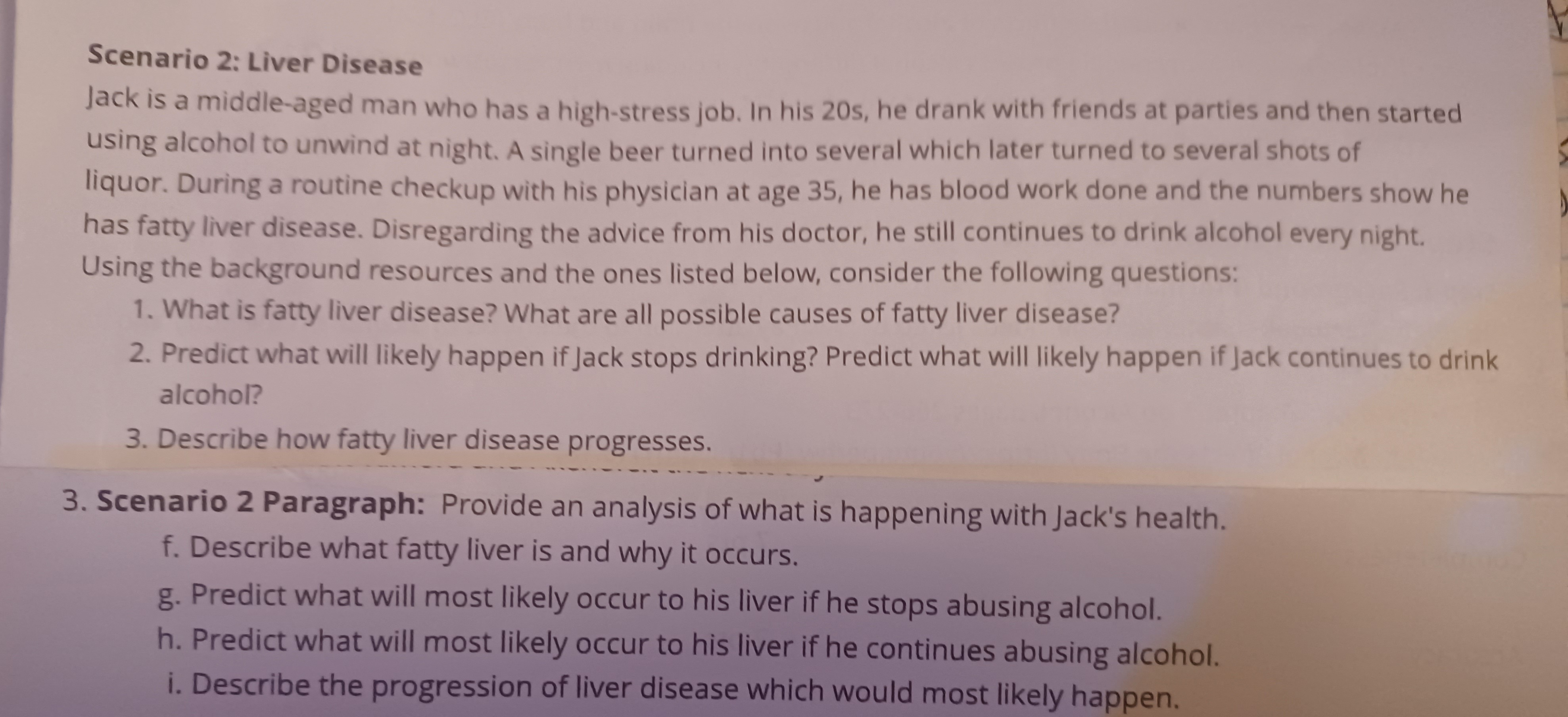 Solved Scenario 2 ﻿Paragraph: Provide an analysis of what is | Chegg.com