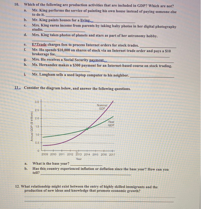 Solved 13. Consider the following table displaying annual | Chegg.com