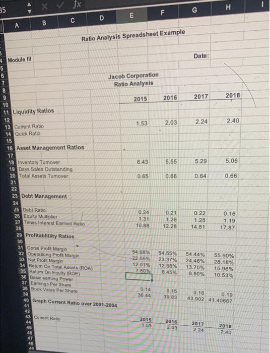 I need help with ratio analysis spreadsheet please | Chegg.com