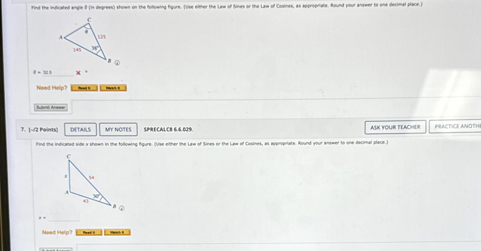 Solved Find the indicated angle θ (in degrees) ﻿shown on the | Chegg.com