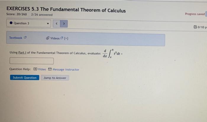 Solved EXERCISES 5.3 The Fundamental Theorem of Calculus | Chegg.com