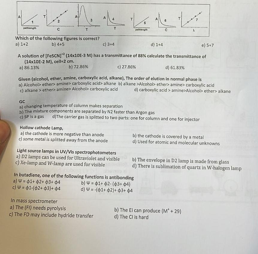 Solved a) 1+2b) 4+5c) 3+4d) 1+4e) 5+7A solution of | Chegg.com