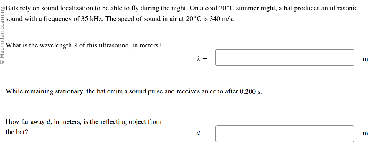 Solved Bats rely on sound localization to be able to fly | Chegg.com