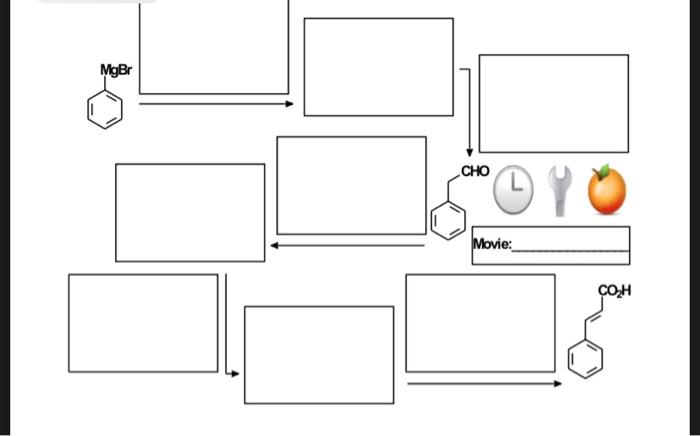 Solved fill in the boxes with the correct compounds | Chegg.com