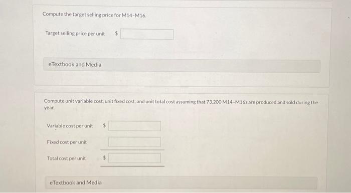 Solved Compute the total unit variable cost, total unit | Chegg.com