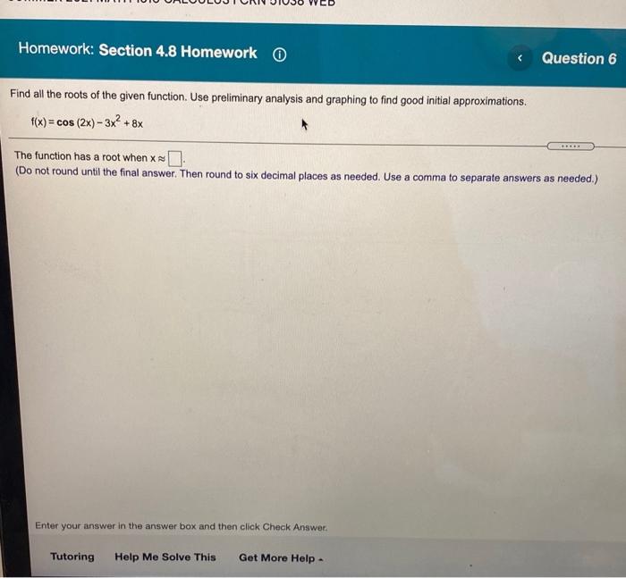 Solved Homework Section 4 8 Homework O