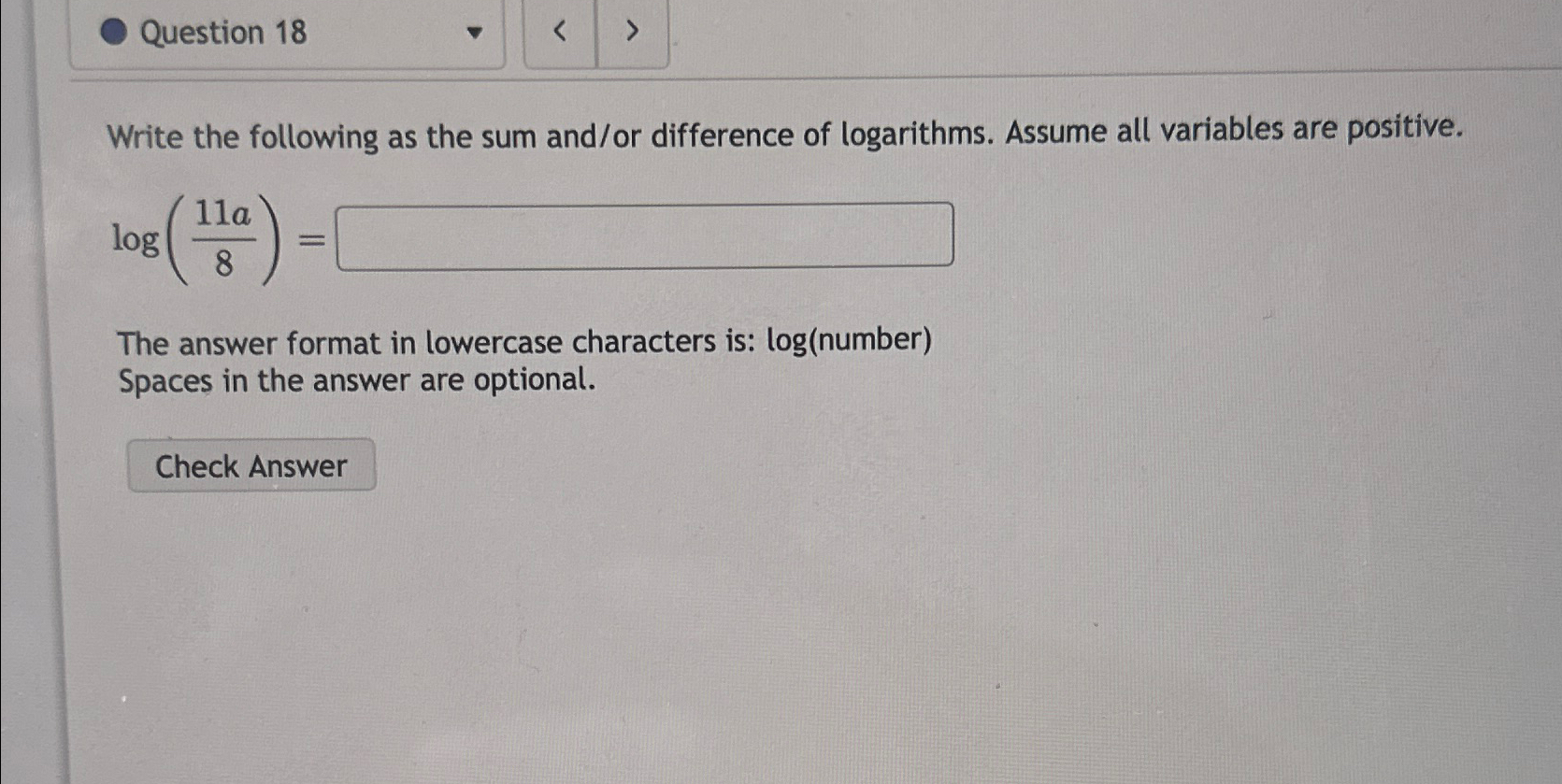 Solved Question 18Write the following as the sum and/or | Chegg.com