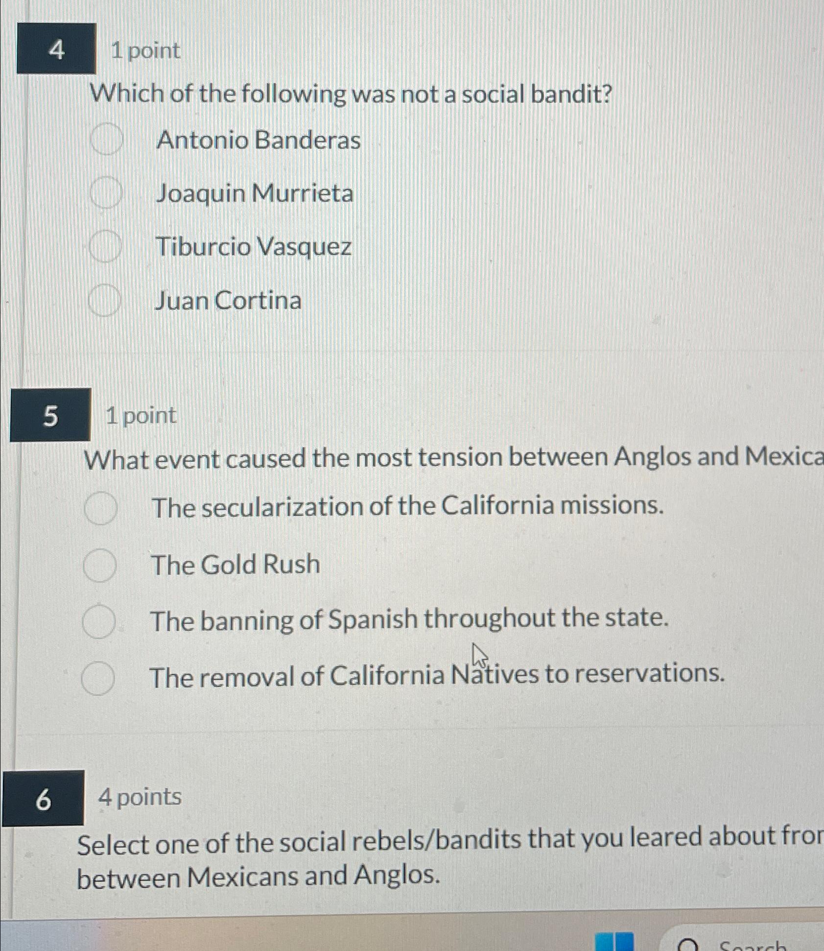 Solved 41 ﻿pointWhich of the following was not a social | Chegg.com