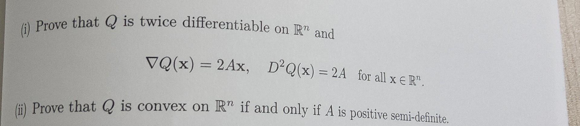 Solved Problem 8.12. Let A=[aij]1≤i,j≤n be a symmetric n×n | Chegg.com